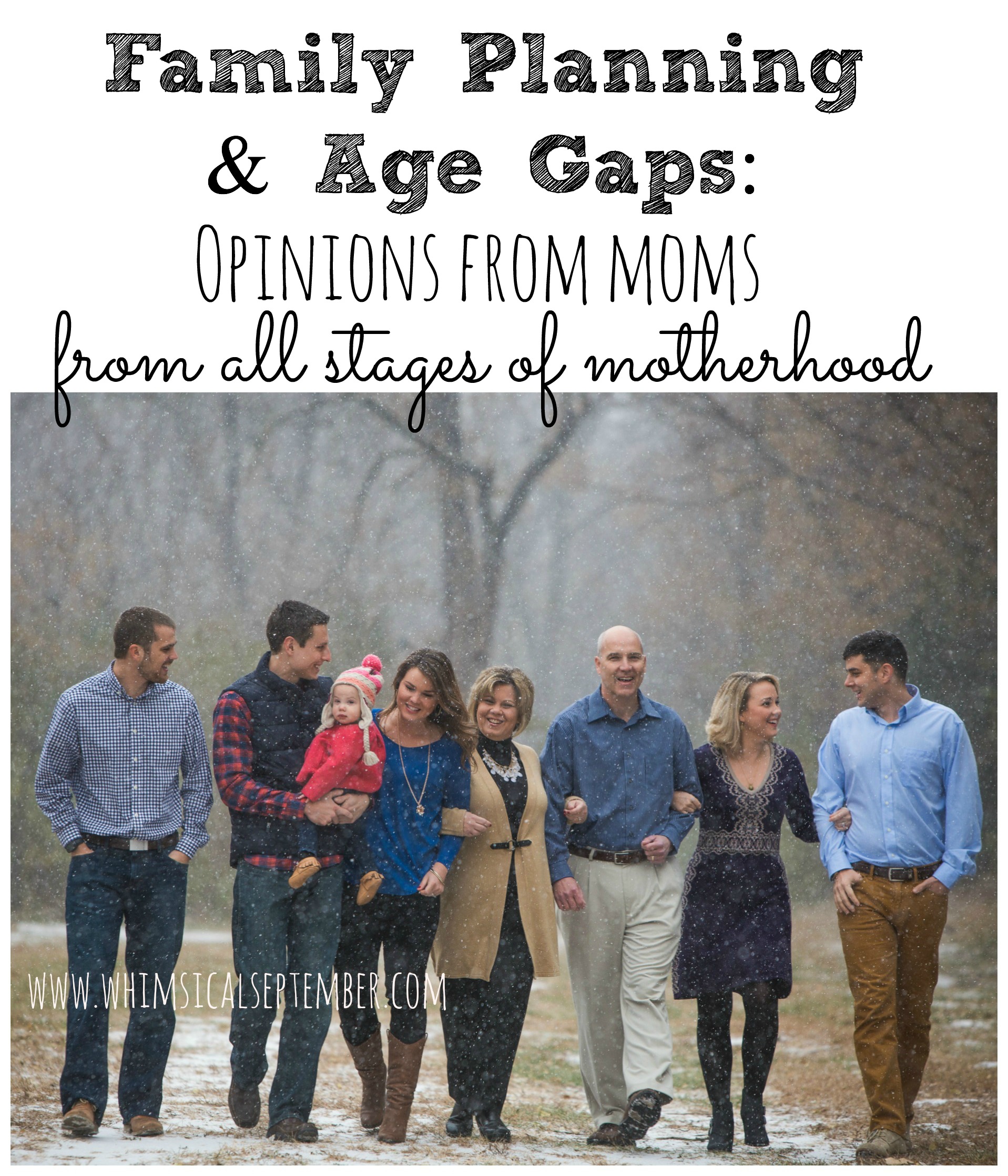 Family Planning & Age Gaps: What's Best? - Whimsical September