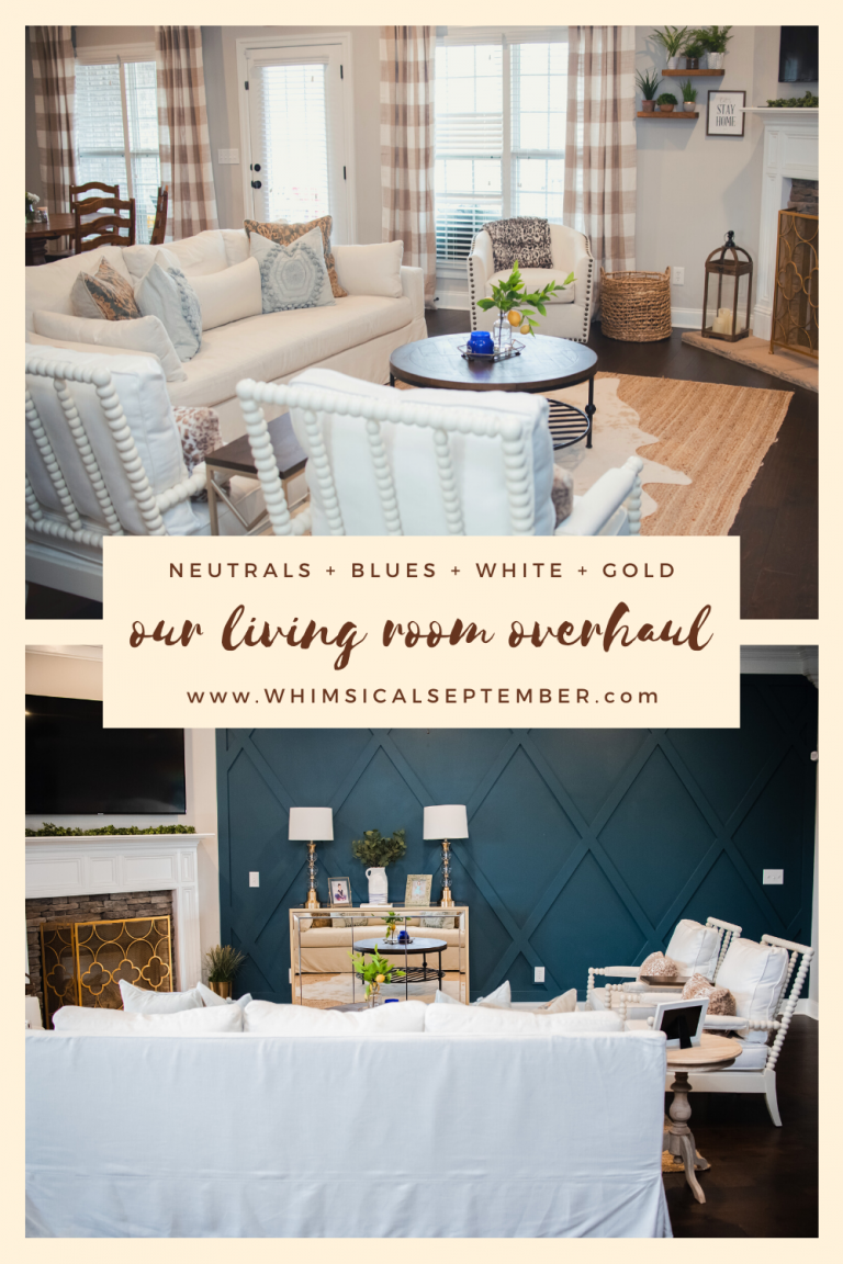 The Design Process & Reveal of Our Living Room Overhaul
